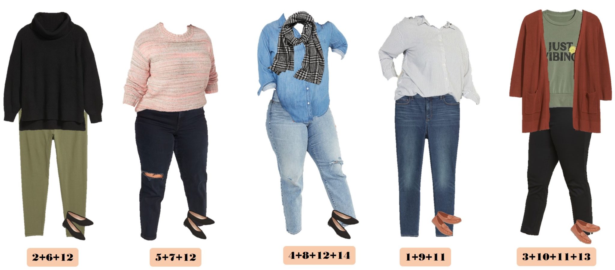 Cute Plus Size Winter Outfits – Plus Size Capsule Wardrobe - Everyday Savvy
