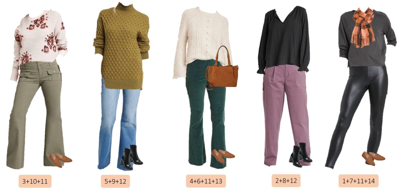 Target Winter Outfits Capsule Wardrobe - Everyday Savvy