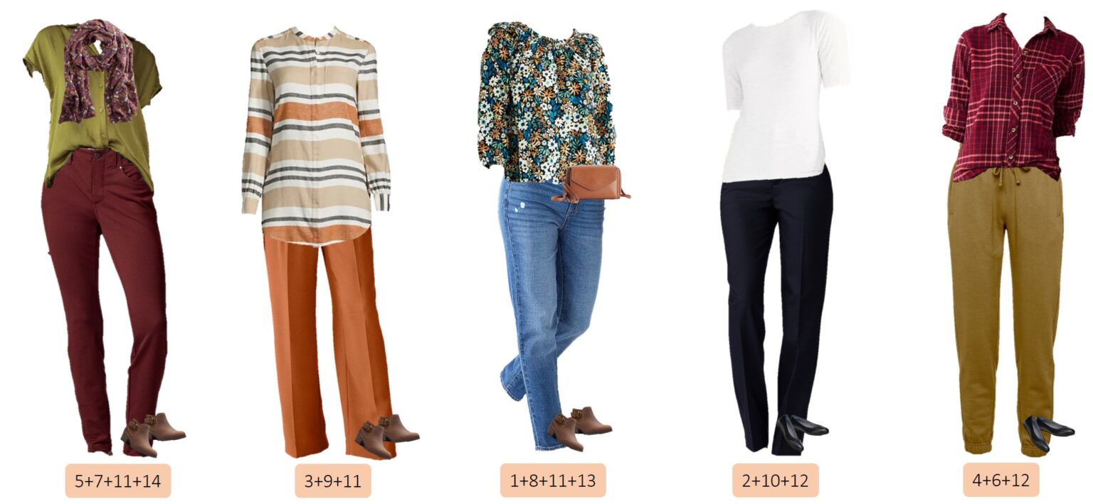 Simple Fall Outfits Capsule Wardrobe - Everyday Savvy