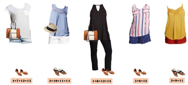 Target Summer Clothes – Summer Outfits Capsule Wardrobe - Everyday Savvy