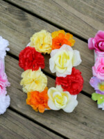 Flower Letters DIY - Everyday Savvy