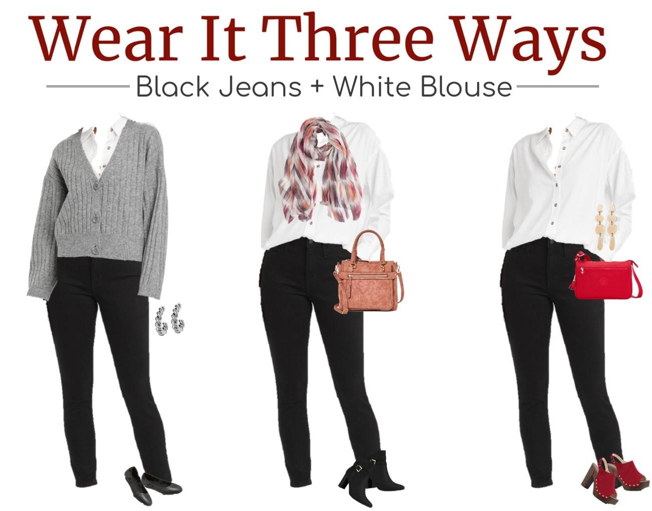 Mix and Match Outfits – 3 Outfits Styled 3 Ways - Everyday Savvy