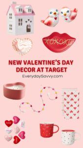 New Valentine’s Day Decor At Target - Everyday Savvy