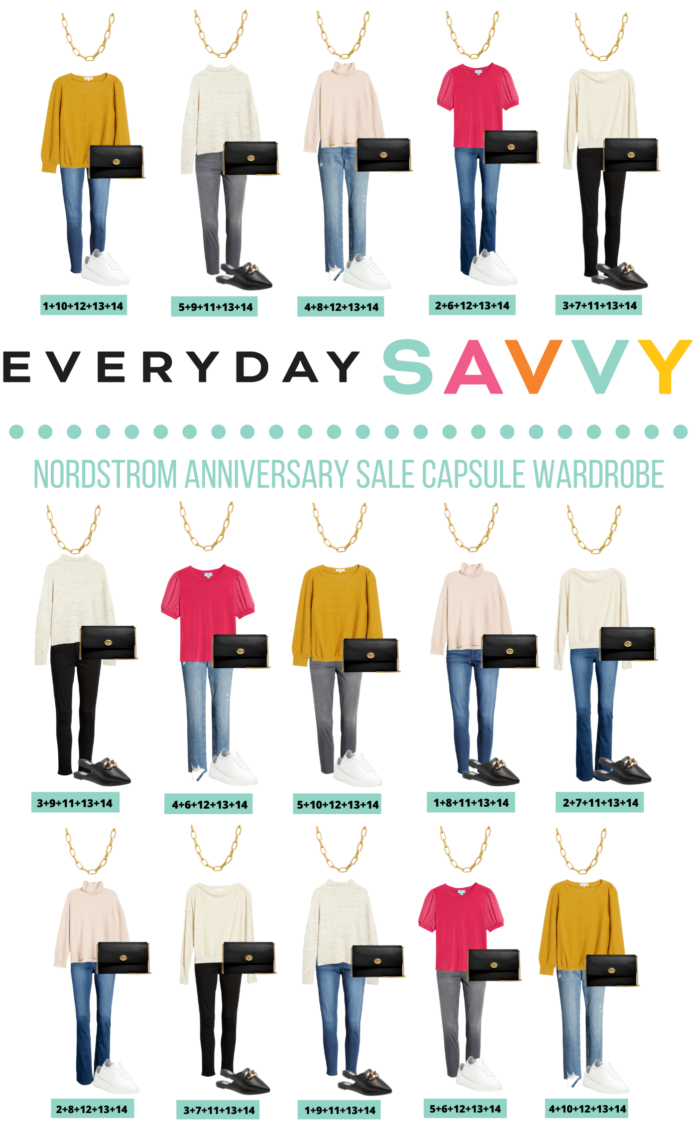 Nordstrom Capsule Wardrobe – Fall - Everyday Savvy