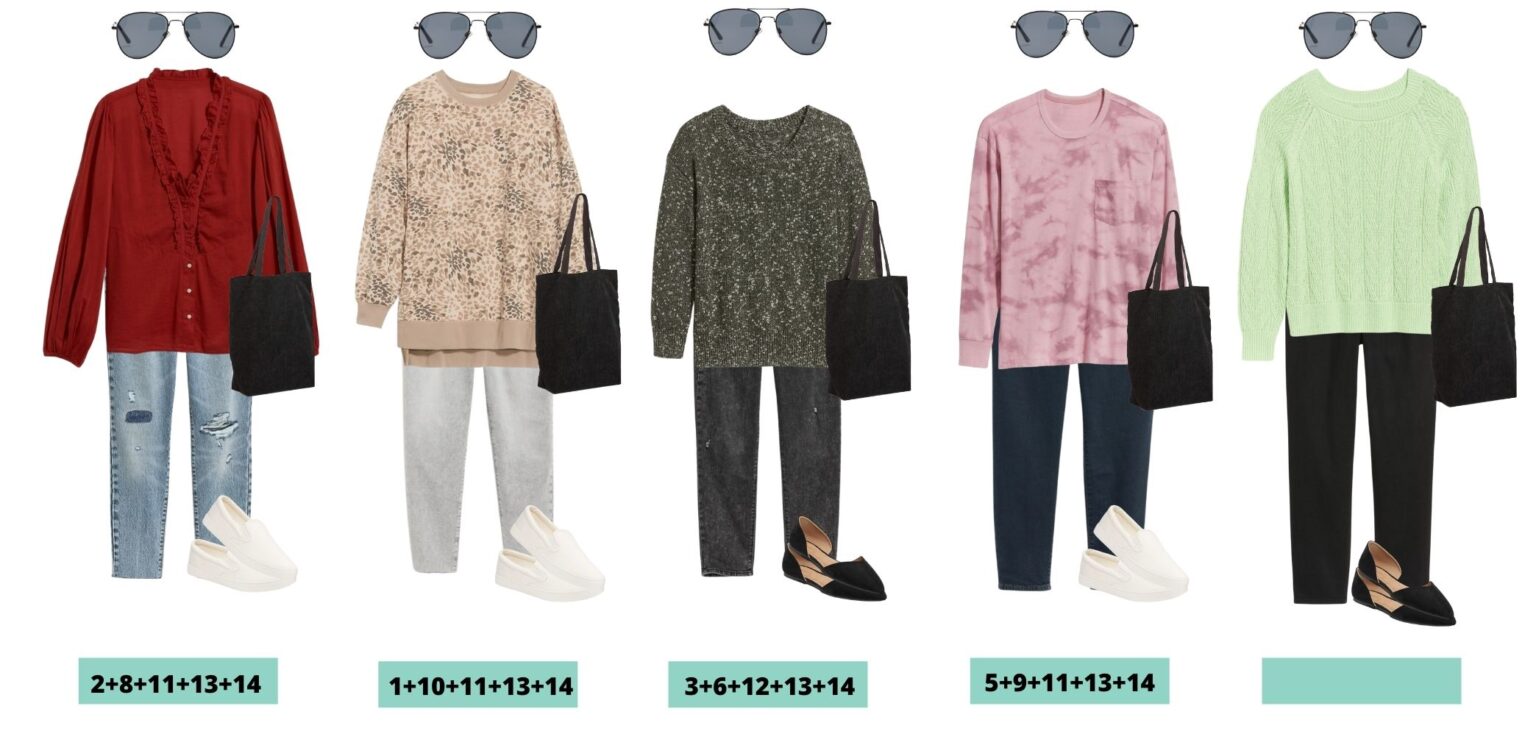 Old Navy Fall Capsule Wardrobe 2022 - Everyday Savvy