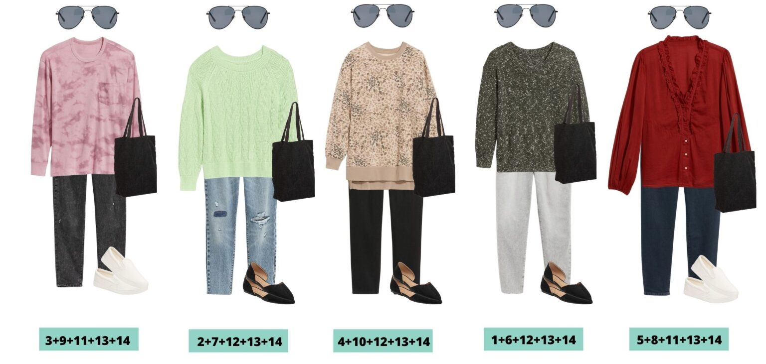 Old Navy Fall Capsule Wardrobe 2022 - Everyday Savvy