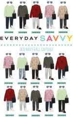 Old Navy Fall Capsule Wardrobe 2022 - Everyday Savvy