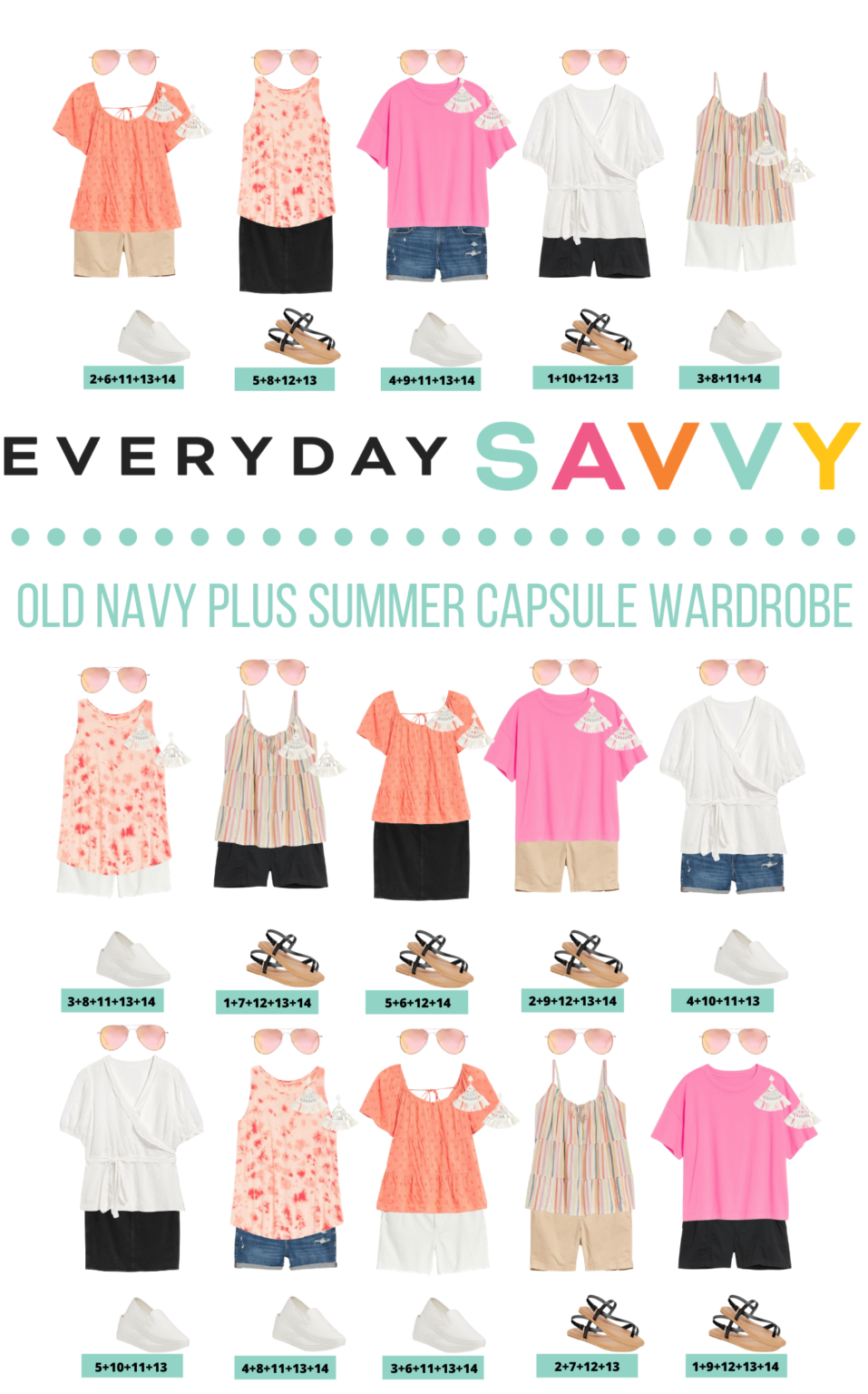 Cute Plus Size Summer Outfits from Old Navy - Everyday Savvy