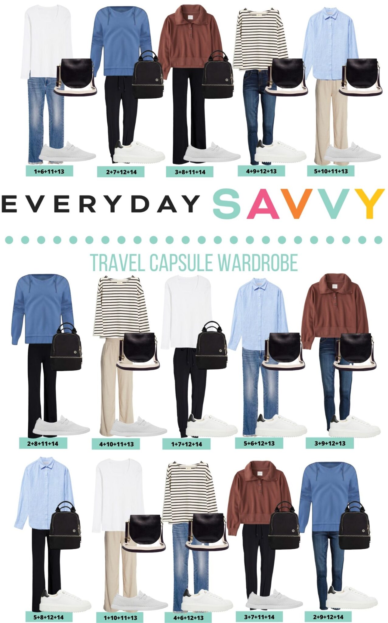 Travel Capsule Wardrobe - Everyday Savvy